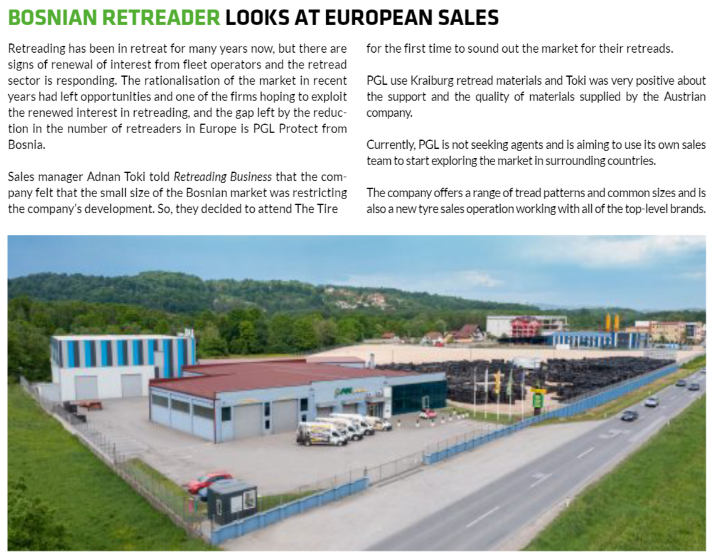 “Retreading Business” about us – PGL protect d.o.o.